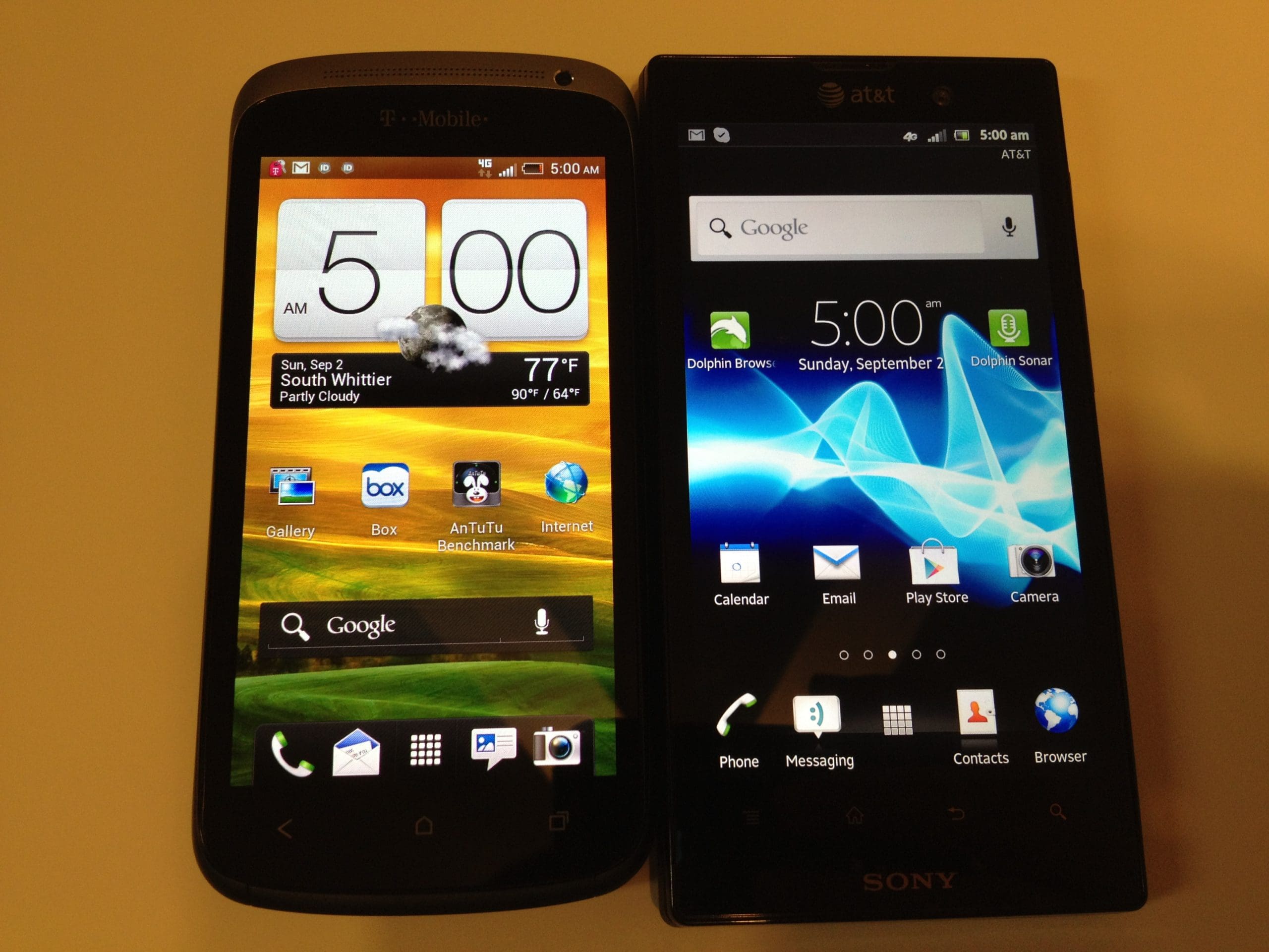 HTC One S vs. Sony Xperia Ion @TMobile #4GLife @Attmobilereview