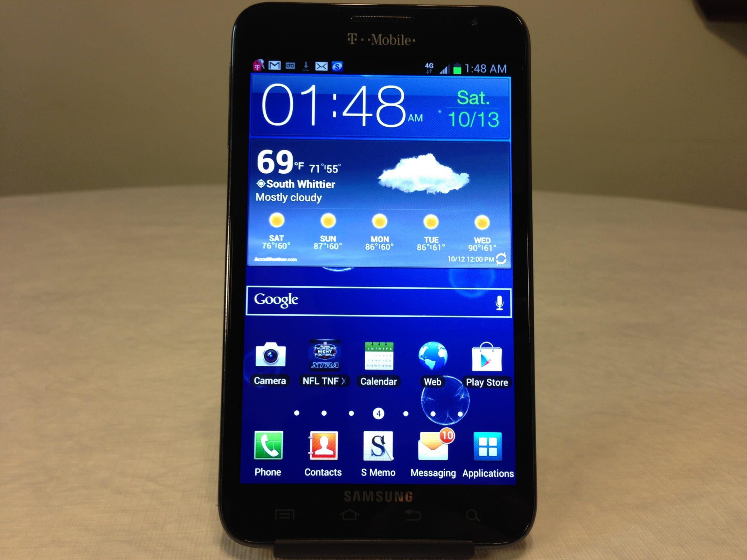 Samsung Galaxy Note Review @TMobile #4GLife