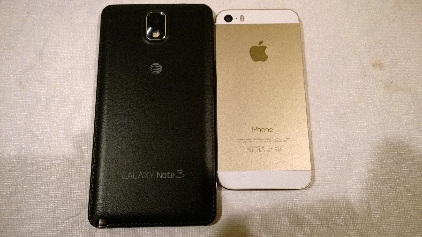 Samsung Galaxy Note 3 vs Apple iPhone 5S Quick Comparison Review # ...
