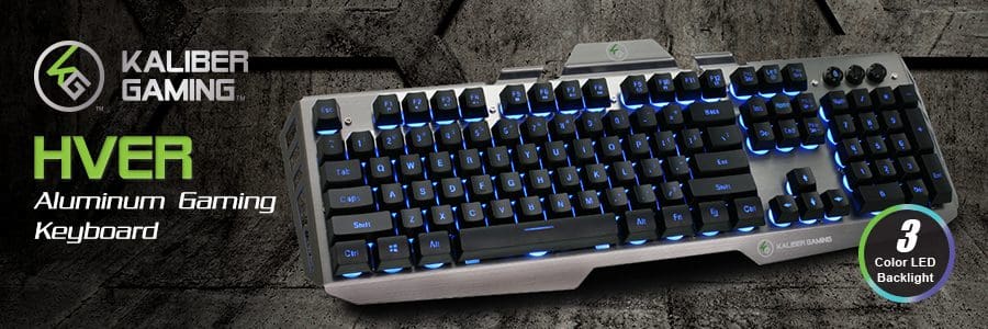 IOGEAR’s Kaliber Gaming HVER Aluminum Gaming Keyboard Unboxing Review ...